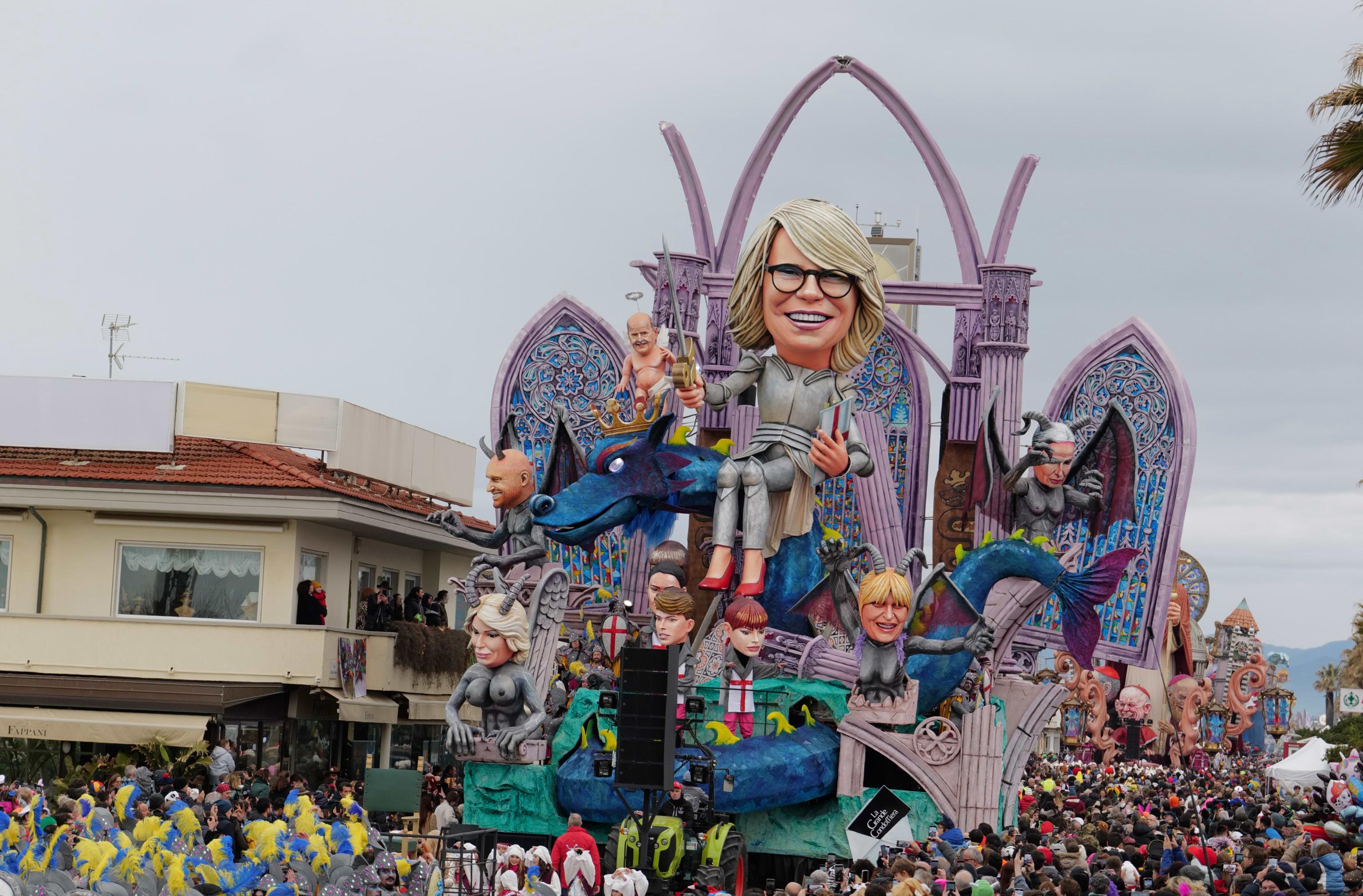Carnevale Viareggio, torna la satira: sui carri da Meloni e De Filippi ...