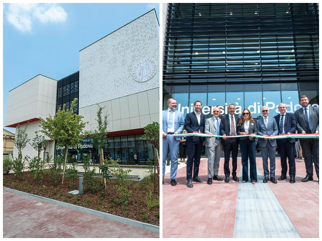 Università di Padova, debutta l'edificio «green» di ingegneria che è ...