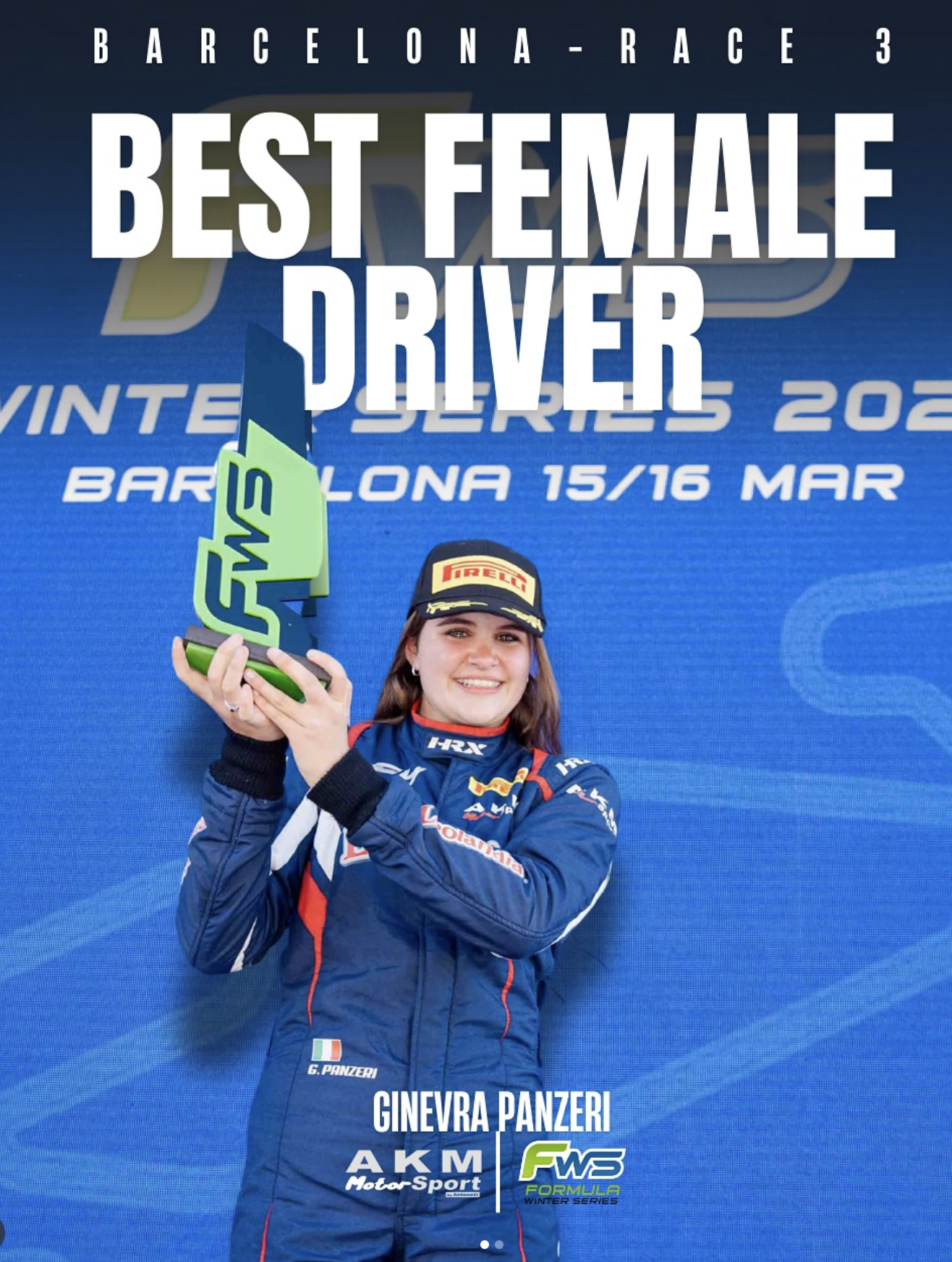 Ginevra Panzeri, l'italiana prodigio della Formula 4: «Ho 17 anni e ...