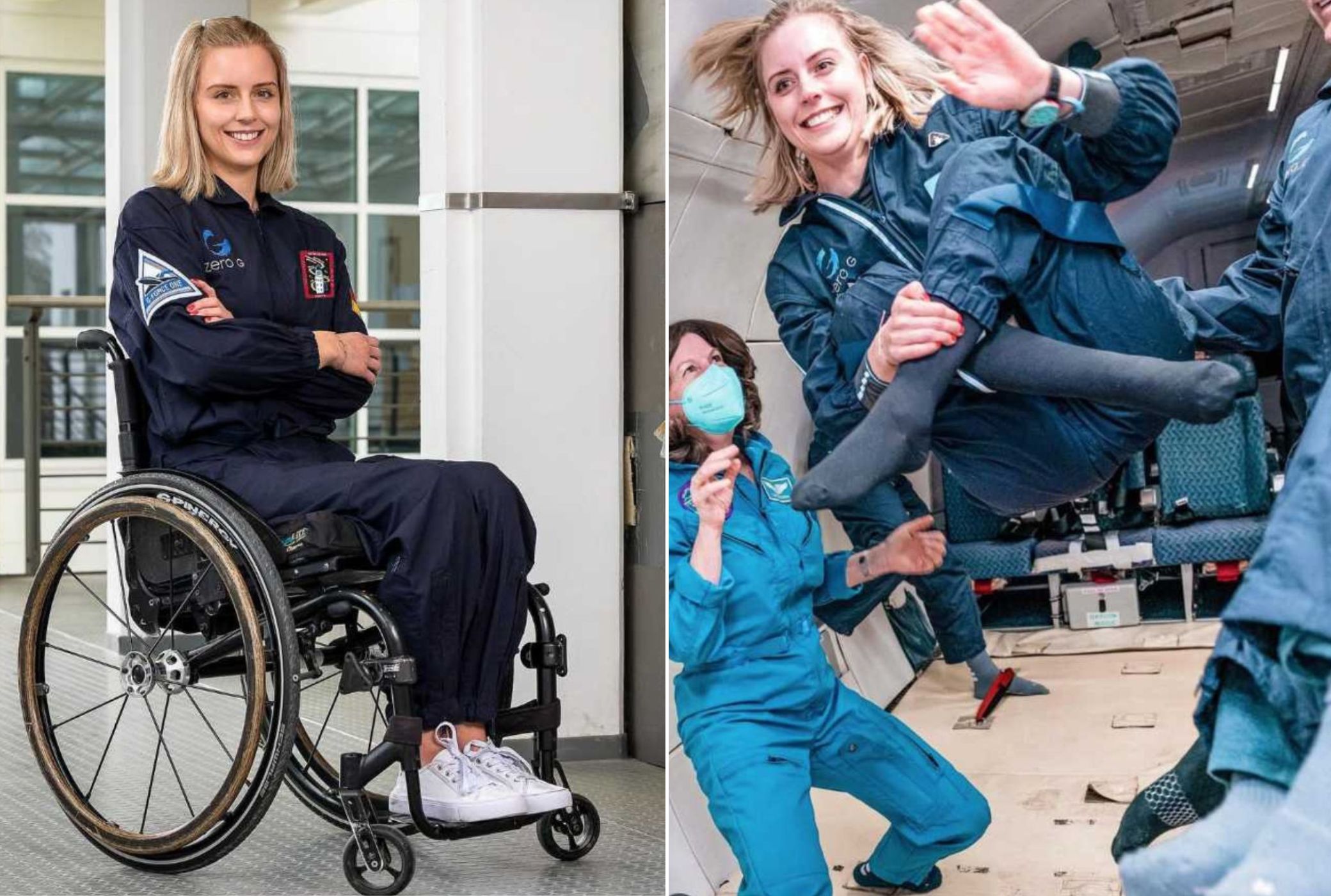 Michaela Benthaus, prima astronauta in sedia a rotelle è pronta per un volo nello spazio: «Non ...