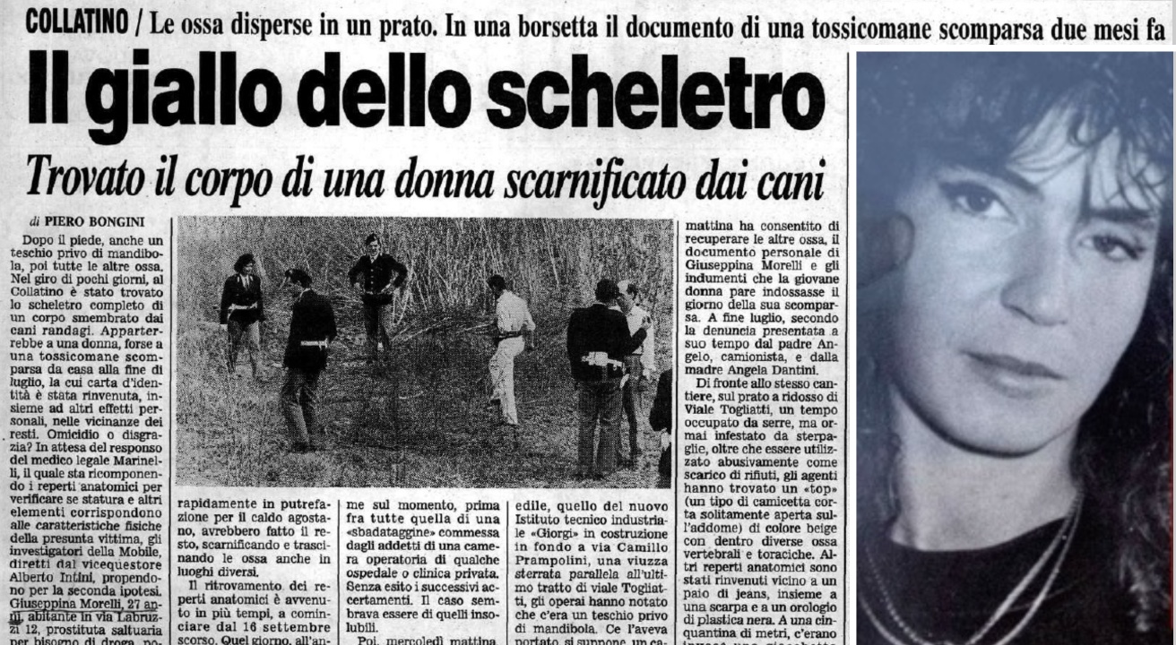 Roma, il giallo dimenticato di Pina Morelli, l'«angelo fragile» trovato ...